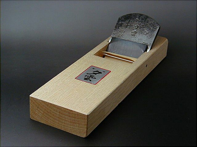"YUGUMO" Large Hand Plane Aogami steel no.1 white oak base 65mm, 70mm ...