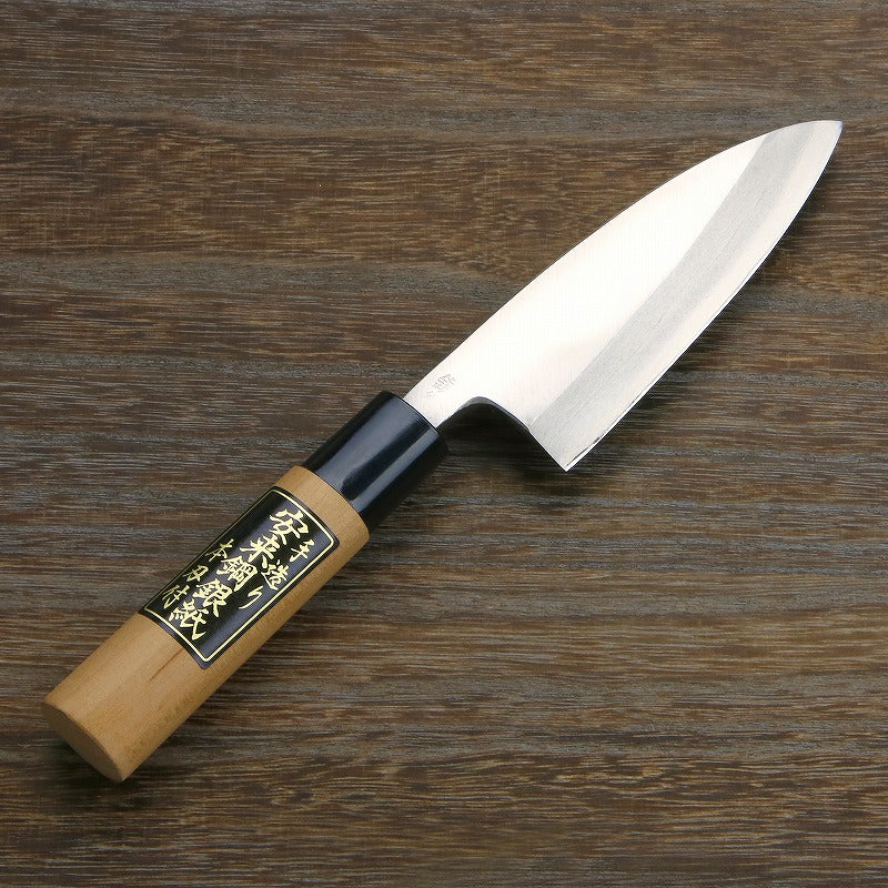 Deba (Butcher Knife) Ginsan Stainless Steel, 120mm – Honmamon-Japan