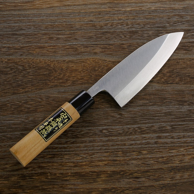 Deba (Butcher Knife) Ginsan Stainless Steel, 150mm – Honmamon-Japan