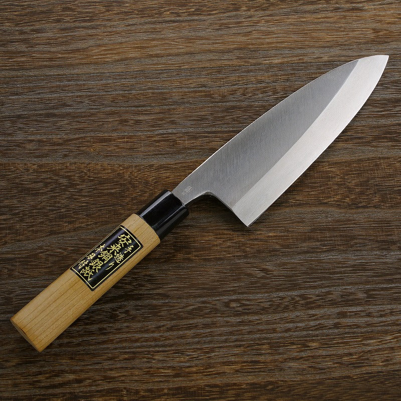 Deba (Butcher Knife) Ginsan Stainless Steel, 180mm – Honmamon-Japan