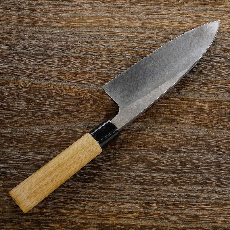 Deba (Butcher Knife) Ginsan Stainless Steel, 180mm – Honmamon-Japan