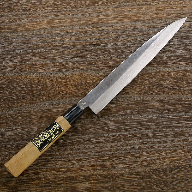 "HONMAMON" Yanagiba (Sashimi Knife) Ginsan Stainless Steel 240mm ...