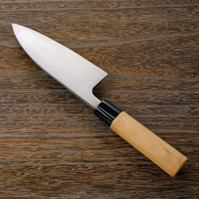 HONMAMON Deba (Butcher Knife) Ginsan Stainless Steel, 150mm for Left H ...