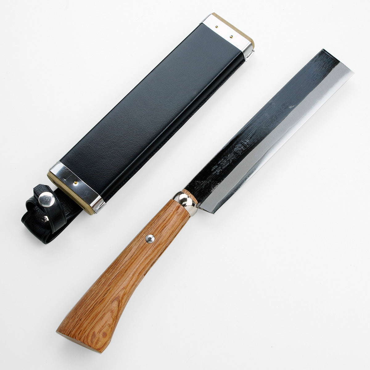 "AZUMASYUSAKU" Japanese Hatchet / Machete for Bamboo Splitting, Aogami ...