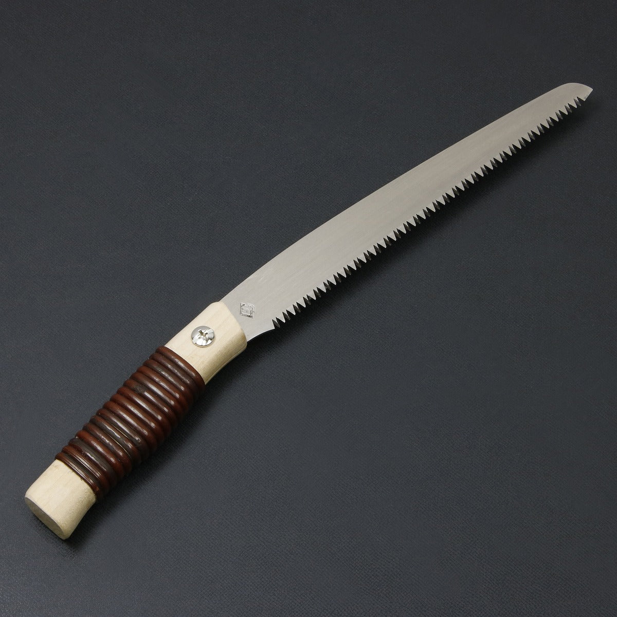 HISHIKA Pruning Hand Saw with rattan wrapped handle and sheath, 150mm ...