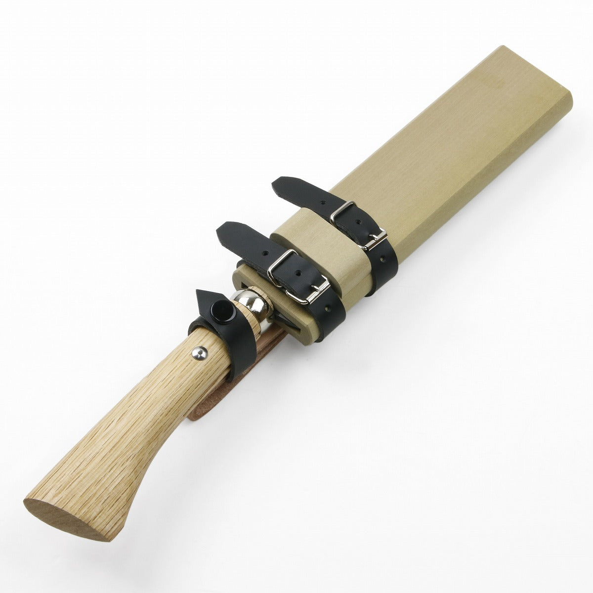 AZUMASYUSAKU Bamboo splitting Japanese Hatchet / Machete, Aogami steel ...