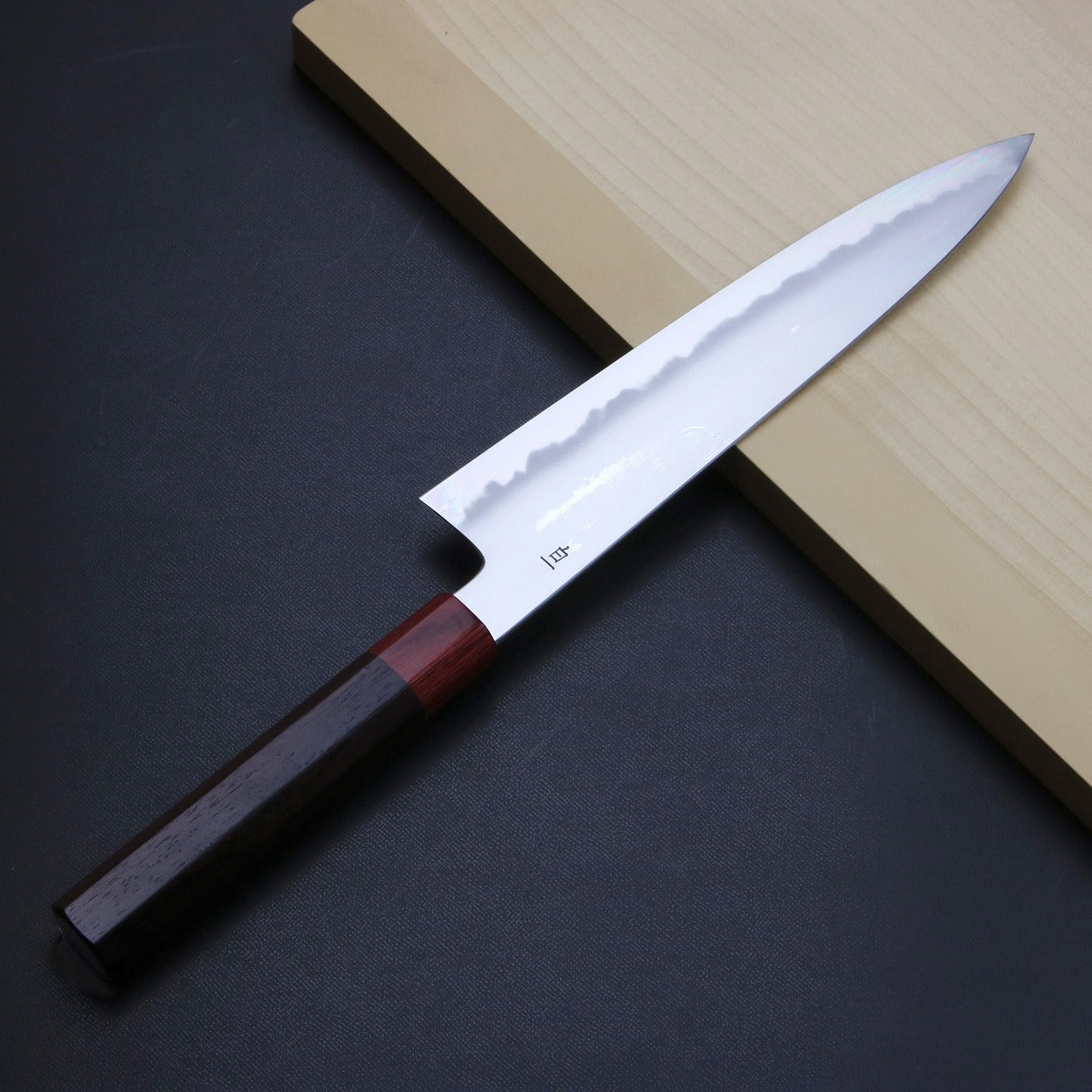 "TAKUMI MOTOKANE" Gyuto (Chef's Knife) Shirogami no.1 steel, rosewood ...