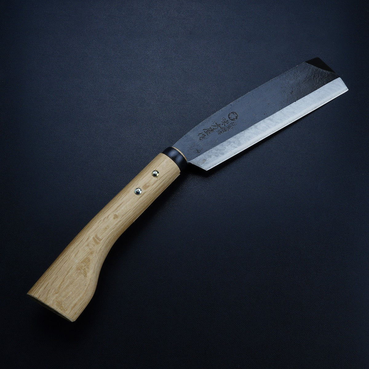 "AJIKATAYA" Echigo Japanese Hatchet / Machete, Single-Edged KATABA AKI ...