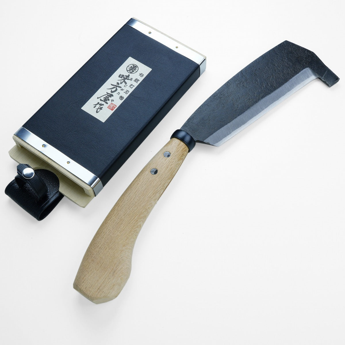 "AJIKATAYA" Japanese Hatchet / Machete Single-Edged White Oak Handle ...