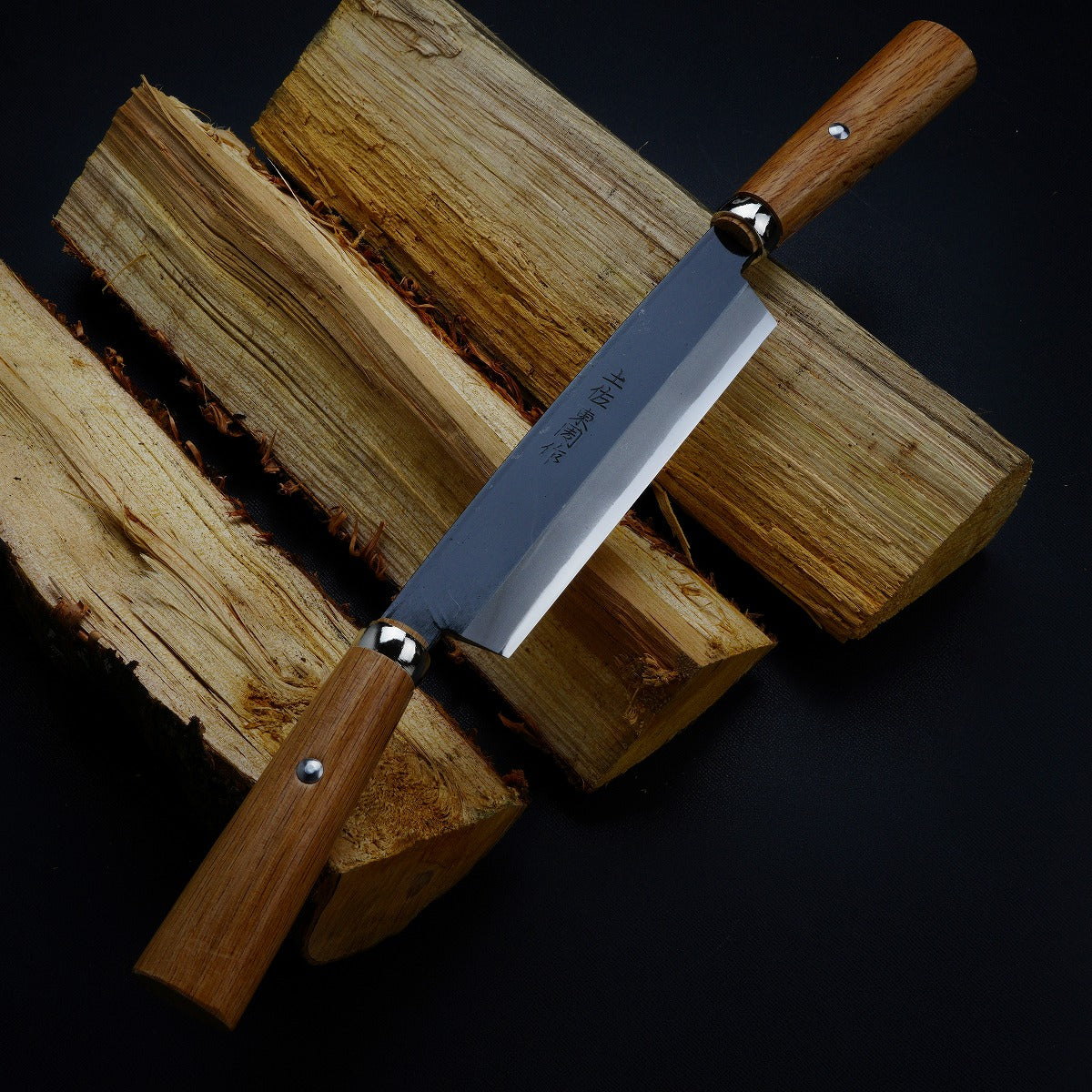 HONMAMON "AZUMASYUSAKU" Kawahagi Streight Blade Double Handed for Bark ...