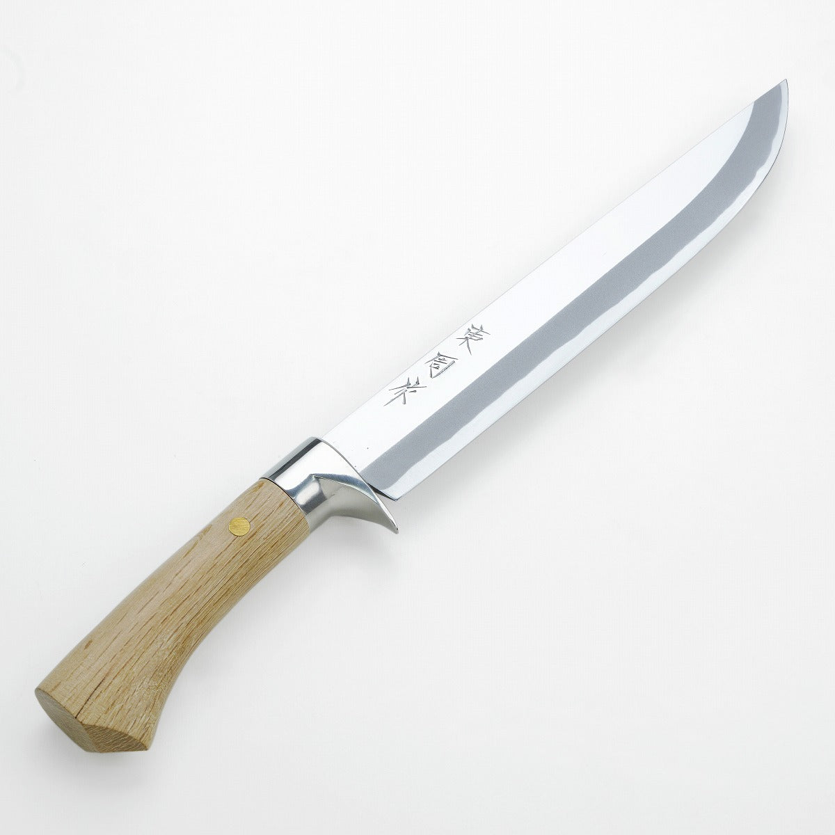 "AZUMASYUSAKU" Polished Japanese Hunting Knife Aogami Steel no.2, 180m ...